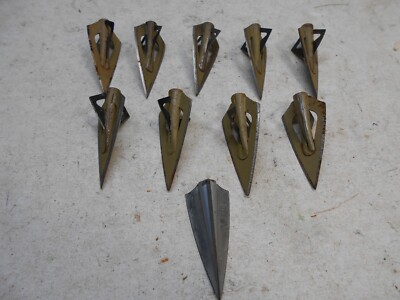 9 vintage bear broadheads with bleeder blades + 1 ma3 broadhead | eBay