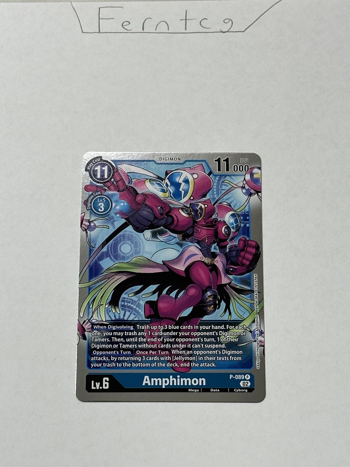 Digimon Amphimon Promo NM Resurgence Booster Ships Same Day | eBay