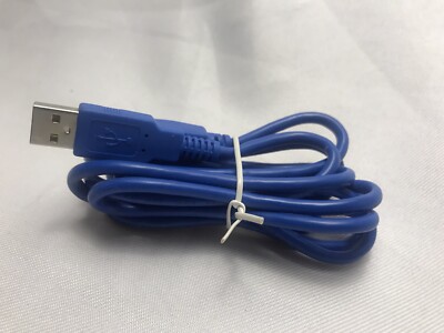 blue 6ft. USB CABLE 28AWG/ 1P +25AWG72C | eBay