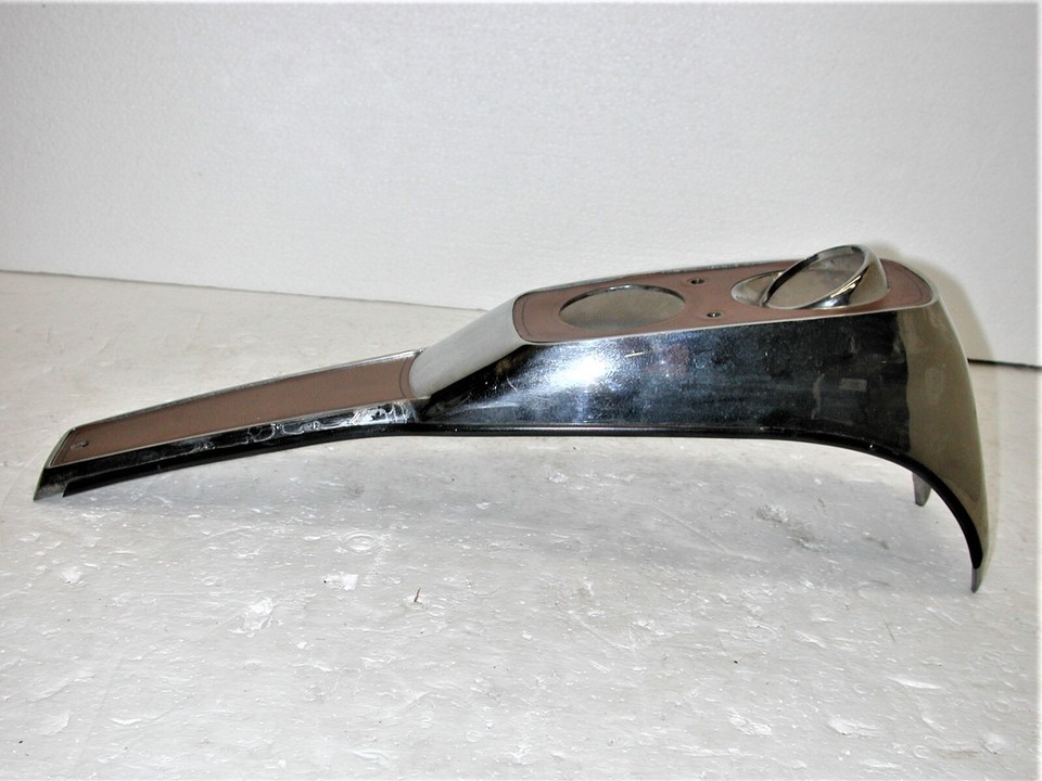 HARLEY DAVIDSON FXR FXRT Chrome Fuel Gas Tank Dash Console Speedometer ...