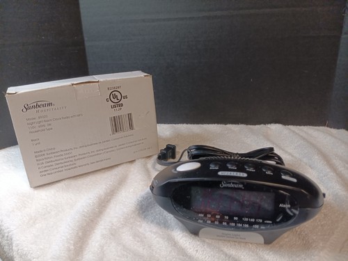 New in Box Sunbeam FM Digital Radio Alarm Clock Radio, Easy to Read | eBay