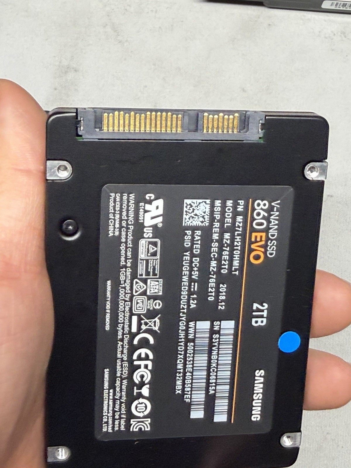 2TB / 2000GB SATA 2.5'' SSD – Mixed Brands, Randomly, 1pcs 887276259208 ...