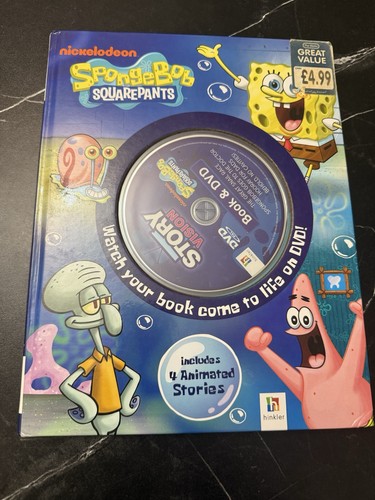 SpongeBob SquarePants Story Vision Book & DVD | eBay UK