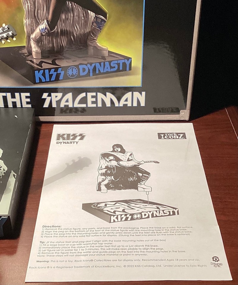 KISS Ace Frehley Dynasty Tour Limited Edition Hand-Cast and Painted ...