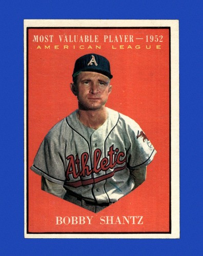 1961 Topps Set-Break #473 Bob Shantz Mvp EX-EXMINT *GMCARDS* | eBay