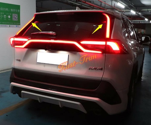 For 2019-2021 Toyot@ RAV4 XA50 LED Brake Lights Rear Window Decoration ...