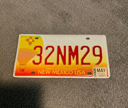 2000 New Mexico License Plate | eBay