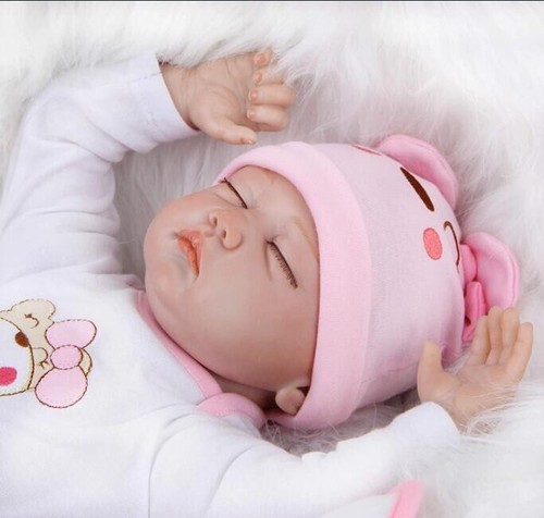 Reborn Baby Dolls 22 inches Realistic Newborn Soft Vinyl Baby Dolls | eBay