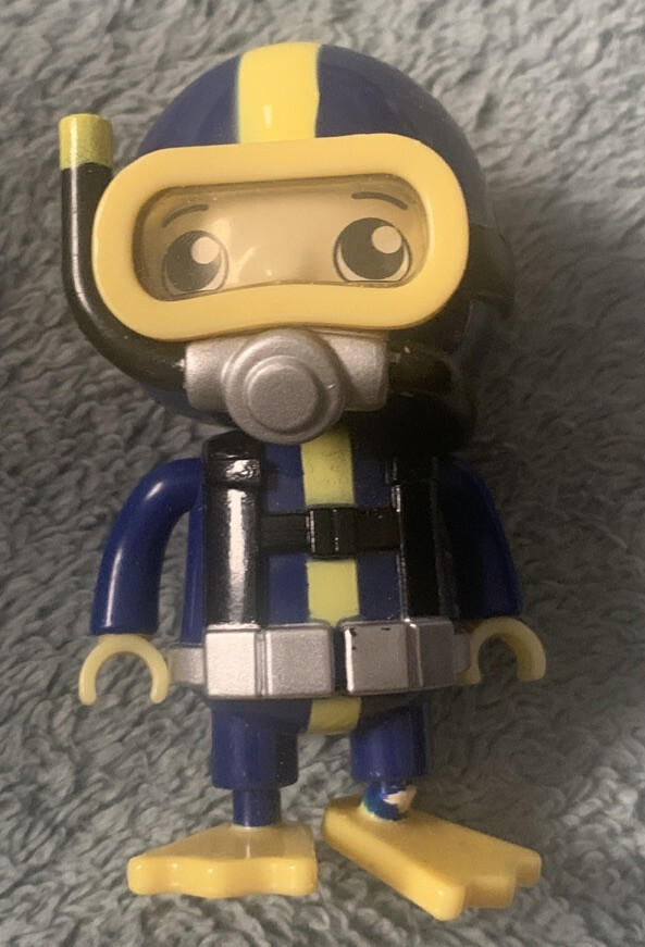 Deep Sea Scuba Diver Ryan 3” inch Ryan’s World Action Figure Figurine ...