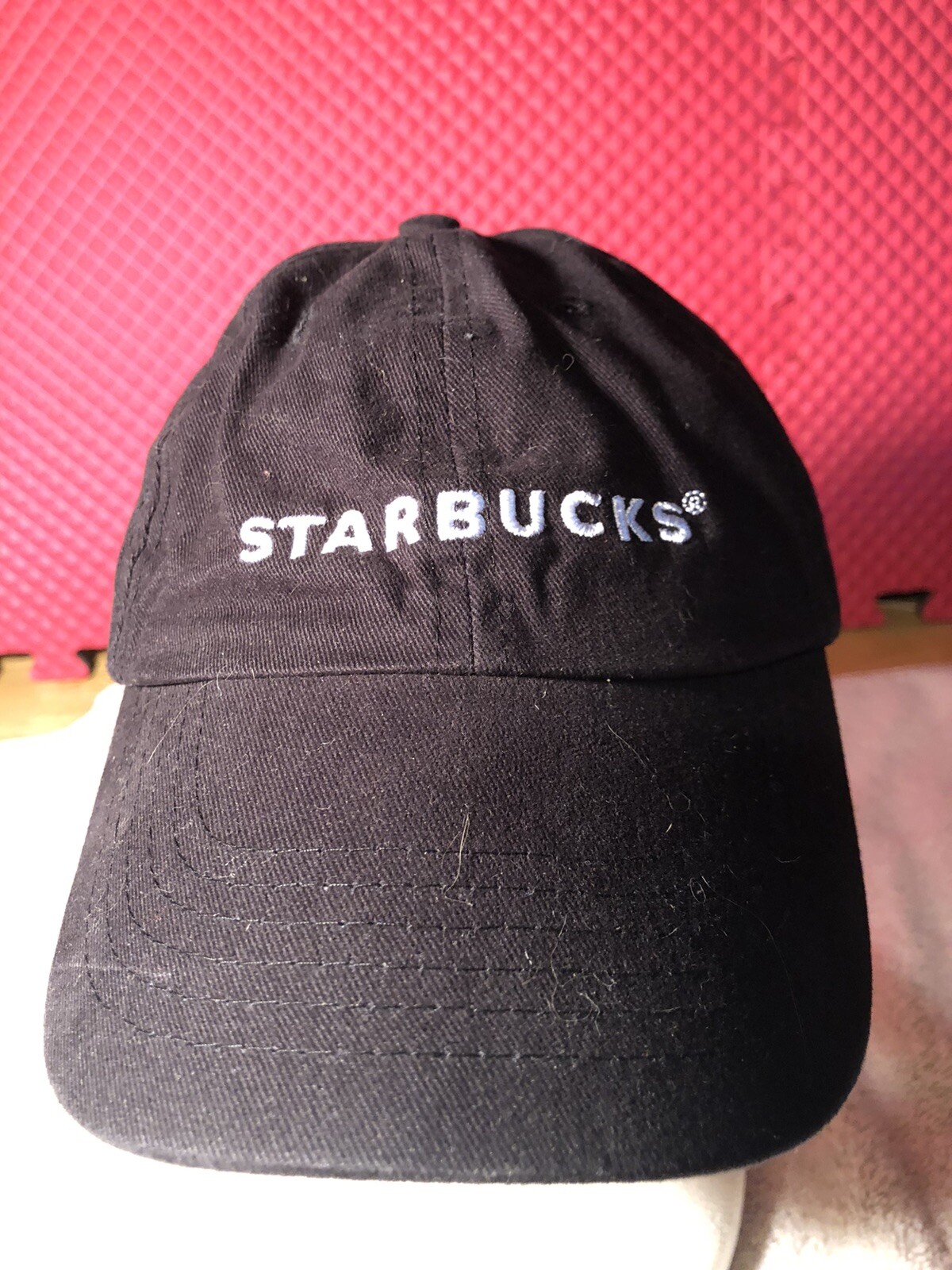Starbucks Hat Black Embroiderd Logo Strap Back Cap H… - Gem