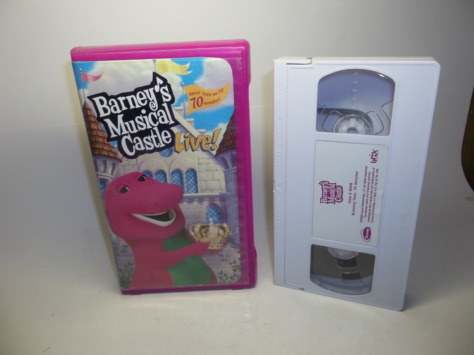 Vintage VHS Barneys Musical Castle Live | Grelly USA