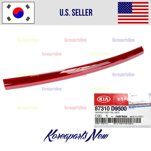 REAR Trunk Center Trim Garnish 87310D9500 ⭐GENUINE⭐ Kia Sportage 2020 ...