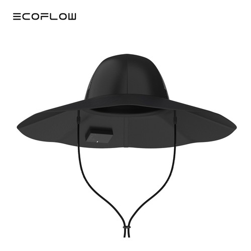 EcoFlow Power Hat Solar Charging Bucket Fishing Hat Dual USB-A/USB-C ...