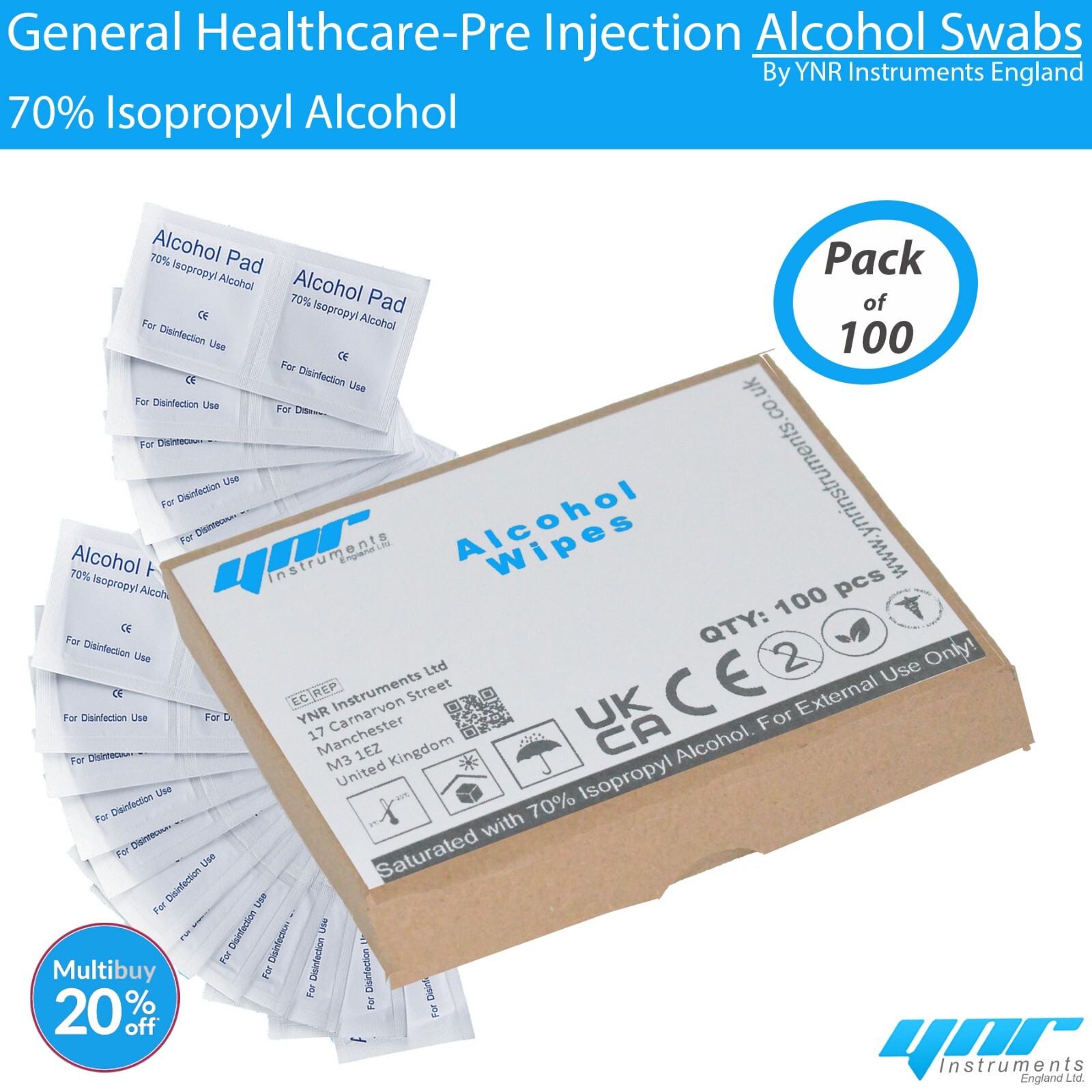 Multipurpose Healthcare Pre Injection Alcohol Isopropyl Swabs Gel Nails ...