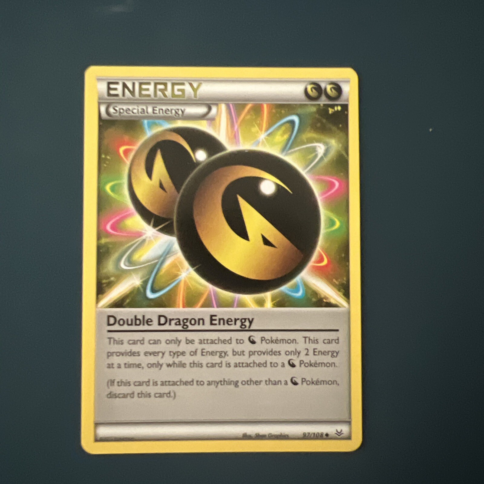Pokemon Dragon Type Energy Card