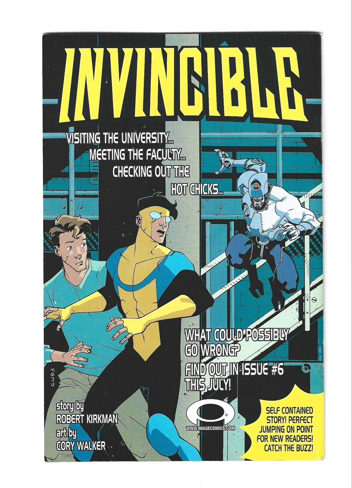 Invincible #5 First App. of Allen the Alien Invincible Season 2 omni ...