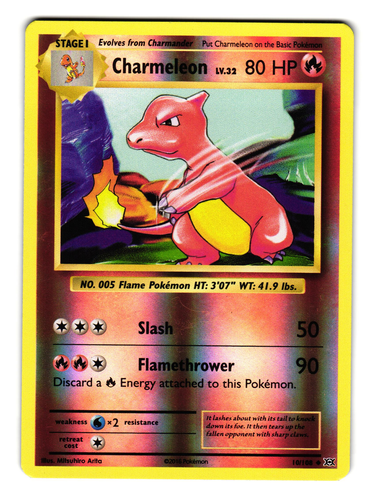 CHARMELEON 10/108 REVERSE HOLO XY EVOLUTIONS POKEMON TCG | eBay