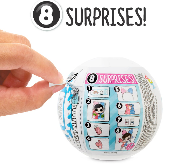 2 Pack: LOL Surprise All-Star BBs Sports Series 1 Baseball Dolls - W6C ...