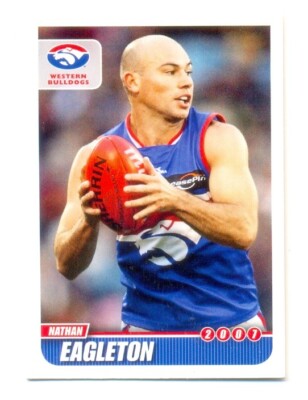 2007 AFL Herald Sun Common card #184 - Nathan Eagleton - Western ...