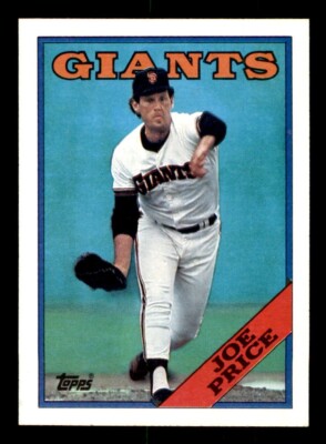 1988 Topps Baseball #786 Joe Price NM or Better *aa1 | eBay