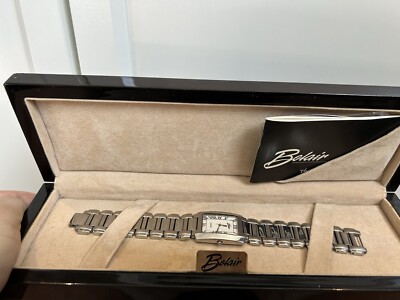 Blair Women’s Rectangular Stainless Quartz Watch | eBay