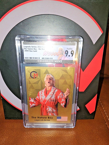 2023 $5 Cook Islands 3g .999 GOLD Card Legends Series Ric Flair NGCX ...
