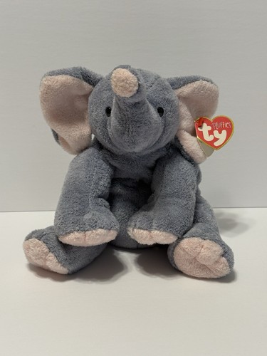 Ty Elephant "Winks" Pluffies Stuffed Animal Beanie Baby | eBay