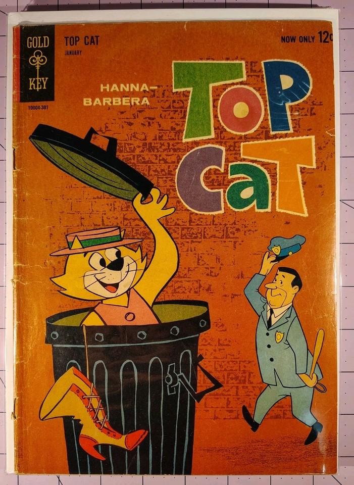 1960's Silver Age Cartoon Comic Book Lot of 5~Top Cat, Snooper ...