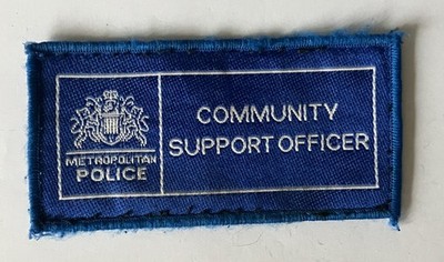 Obsolete British London Metropolitan Police Community Support Officer ...