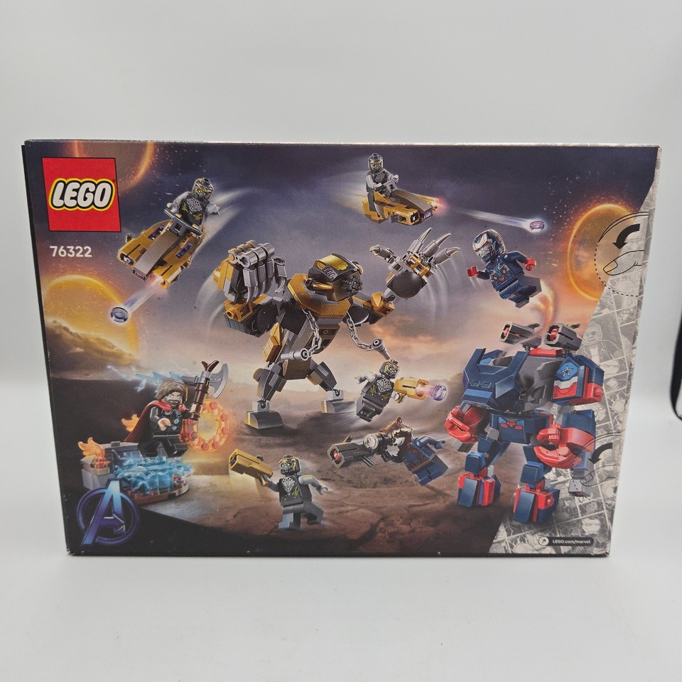 LEGO Marvel Avengers: Endgame Thor vs. Chitauri Complete Set 373 Piece ...