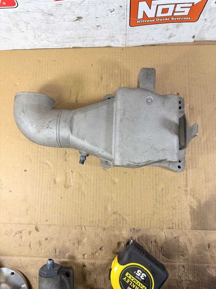 RAJAY DRAW THROUGH 4 BARREL CARBURETOR TURBO PLENUM INTAKE | eBay