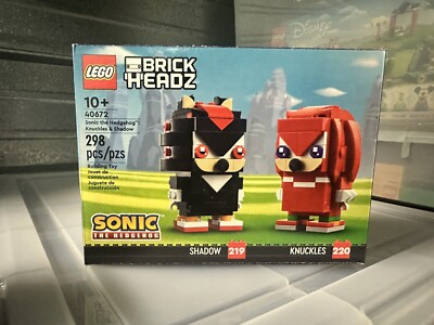 LEGO BRICKHEADZ: Sonic the Hedgehog: Knuckles & Shadow (40672 ...
