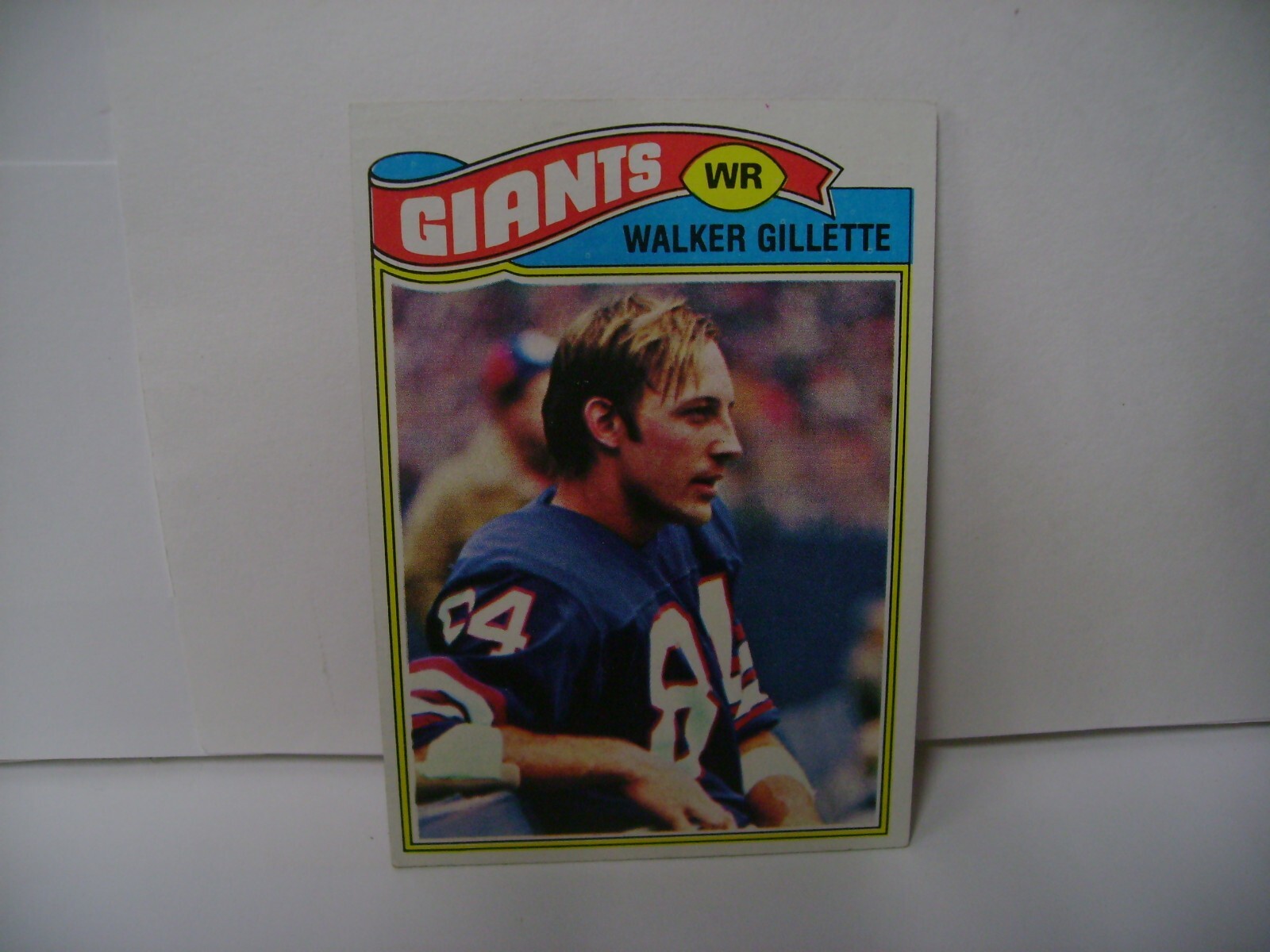 1977 TOPPS FOOTBALL #457 WALKER GILLETTE EX MT | eBay