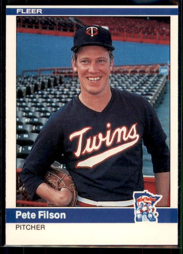 1984 Fleer Pete Filson RC #564 Minnesota Twins | eBay