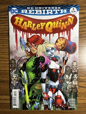 HARLEY QUINN 3 DIRECT EDITION AMANDA CONNER COVER DC COMICS 2016 | eBay