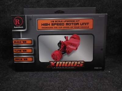 NEW Radio Shack XMODS 1:16 Scale High Speed Motor Unit Upgrade Kit ...