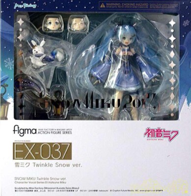 Figma TWINKLE SNOW Hatune Miku - ver 2017 MAX FACTORY AUTHENTIC | eBay