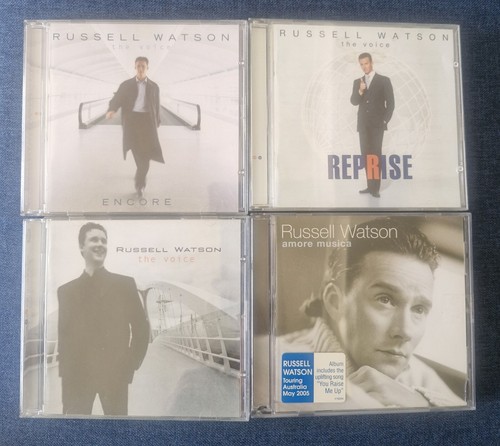 Russell Watson Cd - BULK LOT (REPRISE, ENCORE, AMORE MUSICA, THE VOICE ...