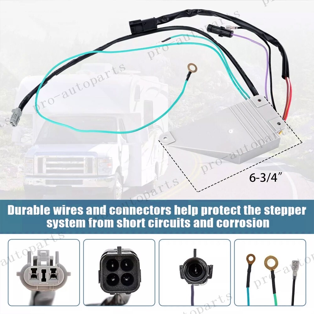 For Lippert Kwikee RV Step Motor 676061 &Gear Box 379160 &Control Unit ...