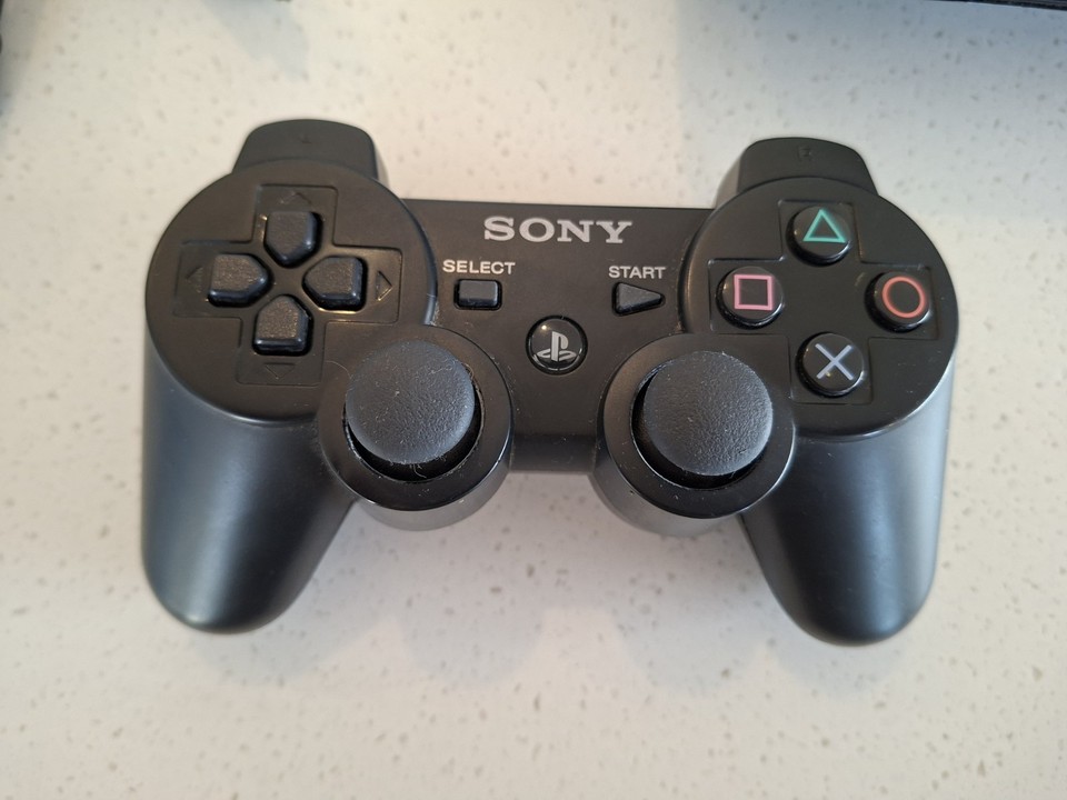 Sony PlayStation 3 PS3 Super Slim Console Bundle CECH-4002A Controller ...