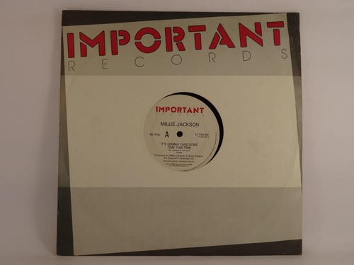 JACKSON,MILLIE IT'S GONNA TAKE SOME TIME THIS TIME (A) 12" IMPORTANT ...