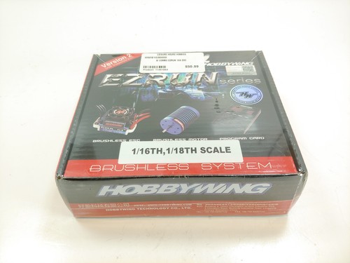 Hobbywing HW81030000 Ezrun Combo ESC 18A, Motor 12T, Program Card 1:12 ...
