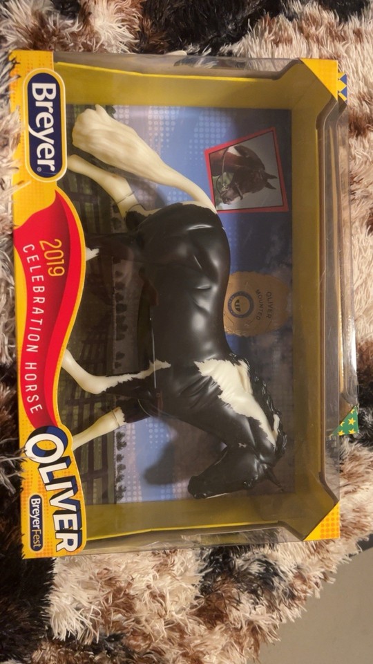 Breyer Horse Lot Celebration Horses. Brass Hat 2018 & Oliver 2019. New ...