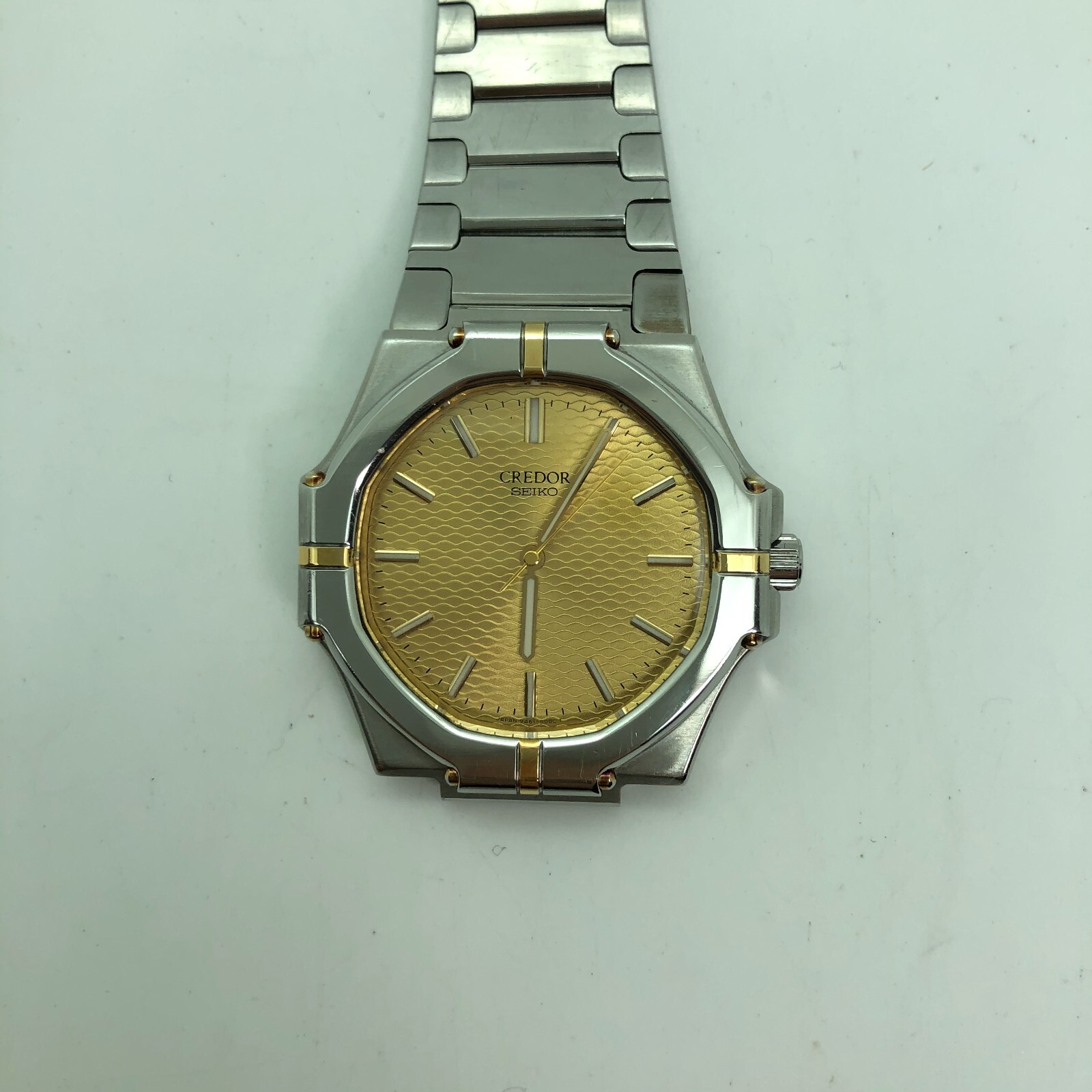 [w1461] SEIKO CREDOR Gerald Genta 9461-5010 All original New battery ...