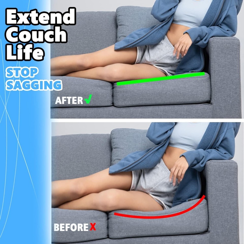 Homeprotect Couch Cushion Support for Sagging Cushions : under Couch ...