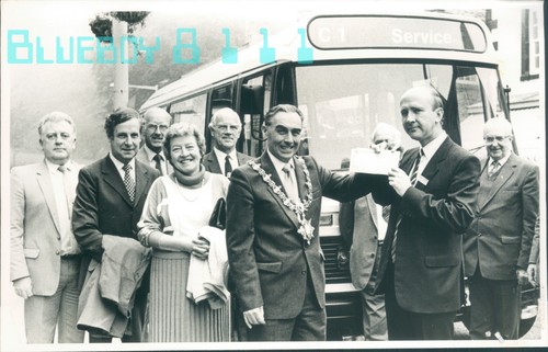 Photo Lancashire Lord Mayor Being Presented With A cheque Clitheroe ...