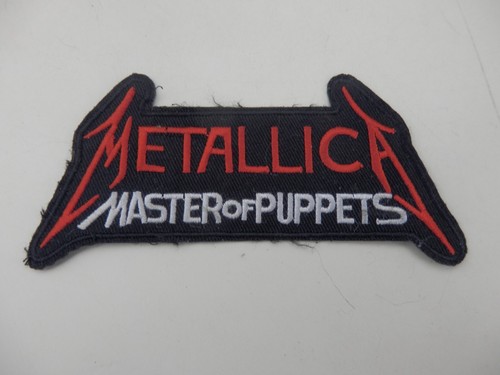 Vintage Metallica Master of Puppets American Thrash Heavy Metal Band ...
