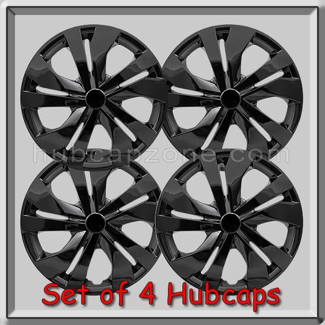 Black hubcaps Fits 2019-2020 Nissan Versa Hub caps, Versa Wheel Covers ...