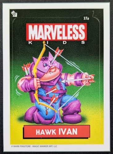 Hawk Ivan Hawkeye 2019 Marveless Marvel Parody Card #37a (NM) | eBay