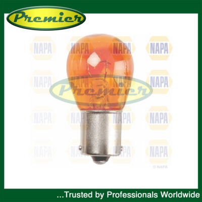 Premier Front Rear 10x Amber Indicator Light Bulbs 581 12V 21W Fits ...